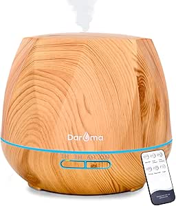 Amazon.com: 550ml Essential Oil Diffuser, Daroma Upgraded Remote ...