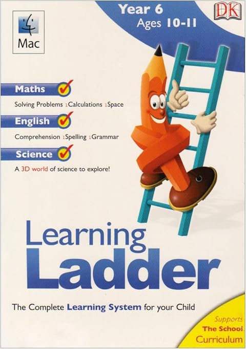 Learning Ladder Year 6 (Ages 10-11) (Mac CD): Amazon.co.uk: Software