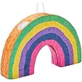 Amazon.com: BLUE PANDA Rainbow Pinata for Pride, Baby Shower, Kids ...