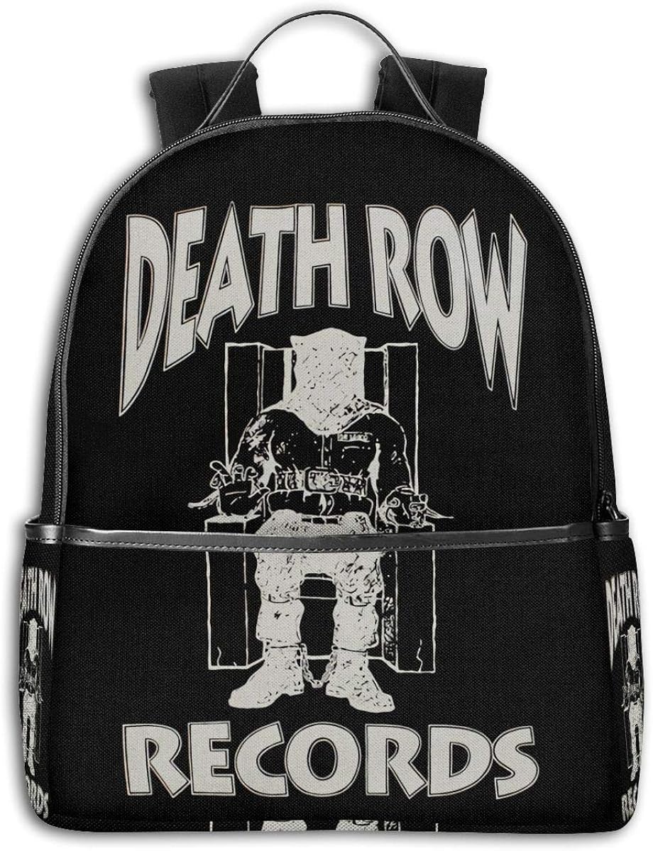 Amazon.com: Backpack Death Row Records Logo Laptop Backpack Fashion ...