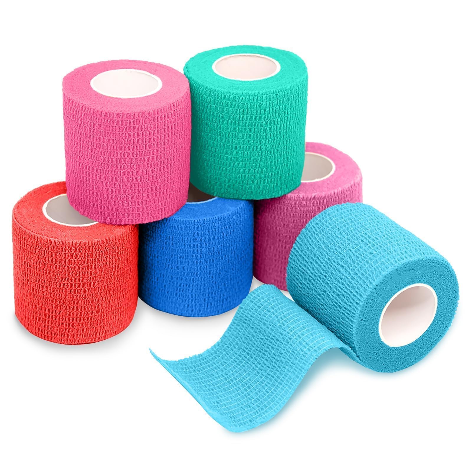 FriCARE Self Adhesive Bandage Wrap, Medical Tape in First Aid Kit ...
