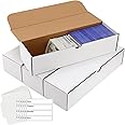 Amazon.com: Card box 4 Pack-3200 Count,Trading card storage box with 10 ...