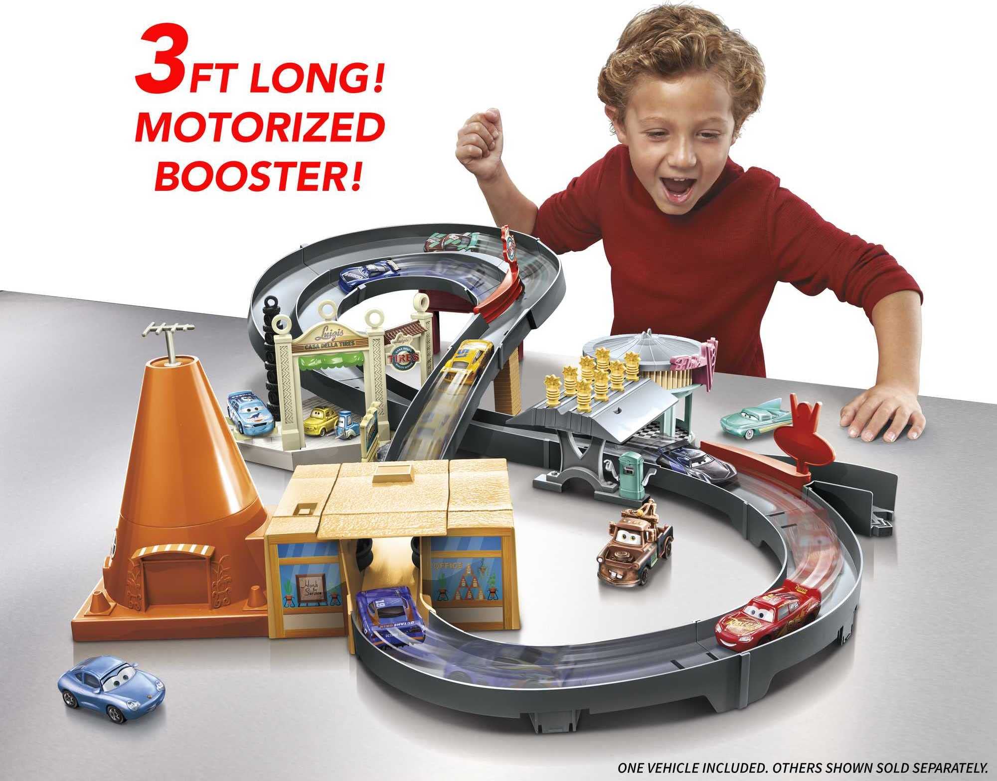 Mua Mattel Disney Pixar Cars Track Set with Lightning McQueen Toy Car ...