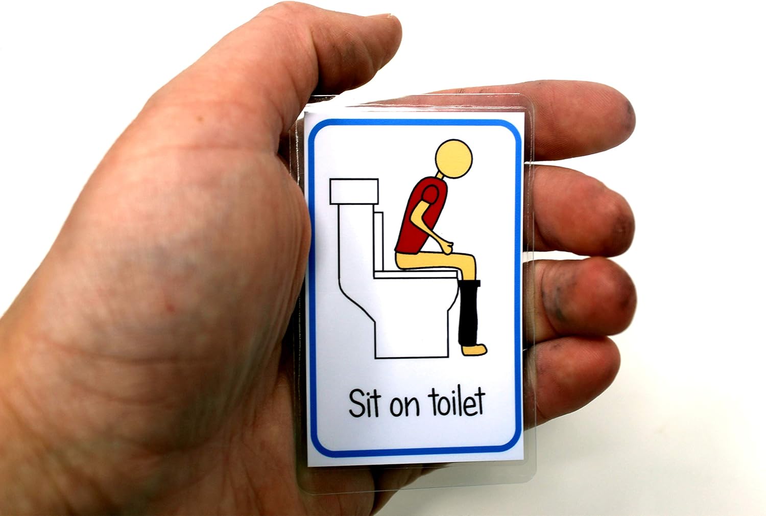 kids2learn Toilet Training Routine Flash Cards – Visual Aid reminder ...