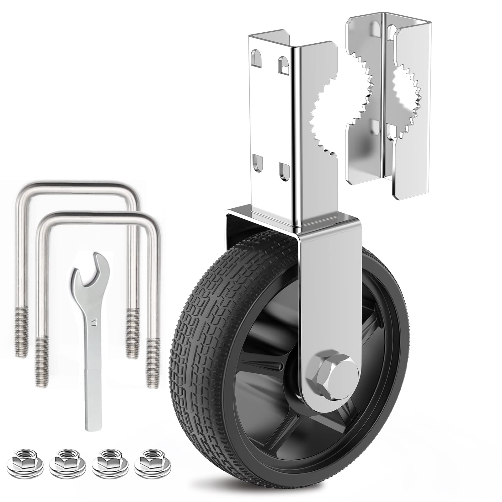 Mua Homhoo 6" Heavy Duty Tube Gate Caster for Metal Swing Gate with 1-1 ...