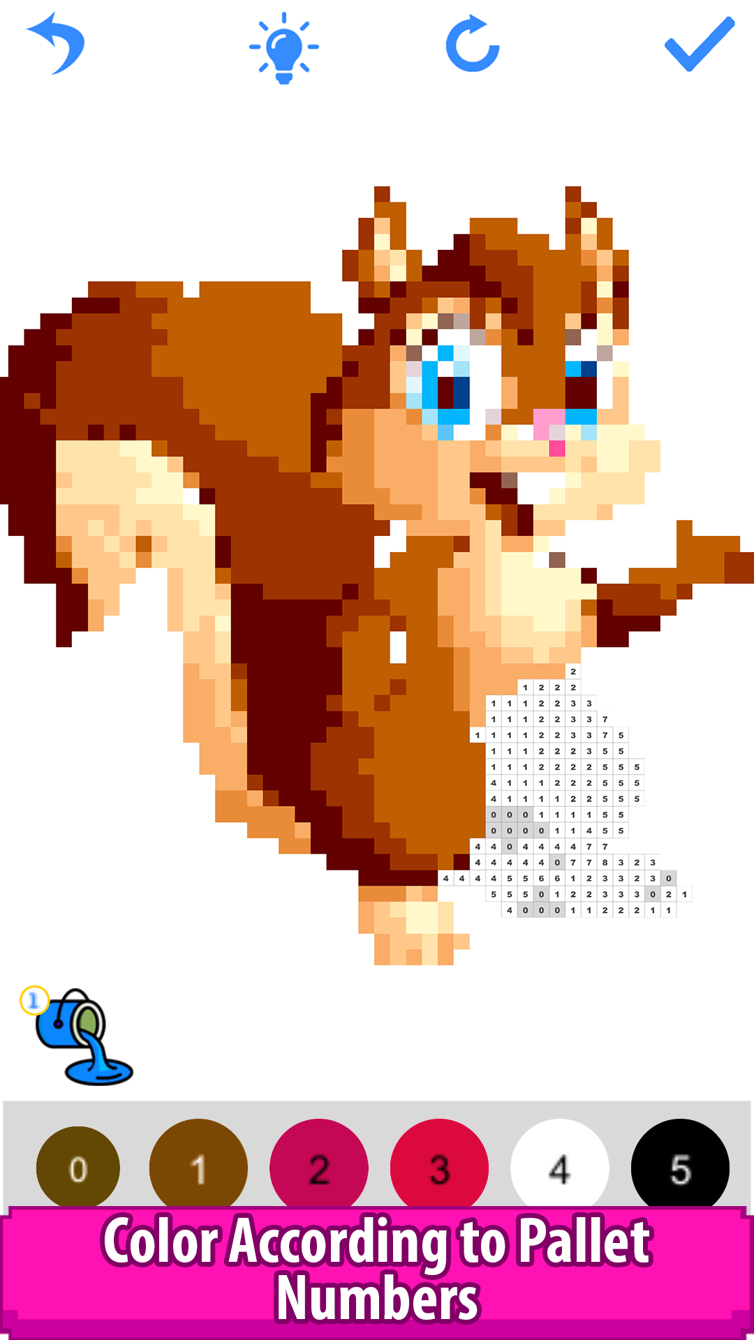 Pixel Art Color By Number - Sandbox Coloring Book:Amazon.co.uk:Appstore ...