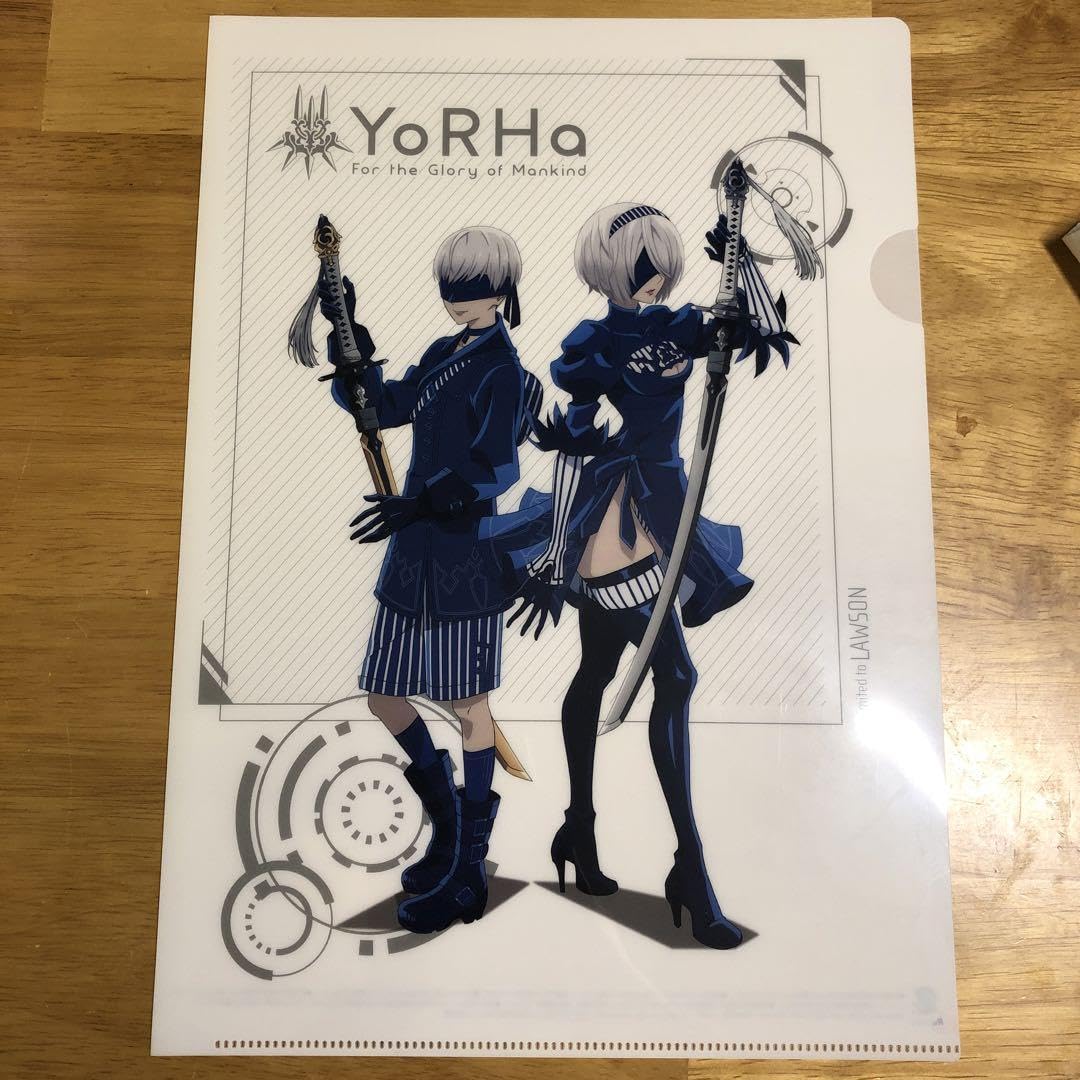 Mua YoRHa Nier Automata Clear File Limited Edition trên Amazon Nhật ...