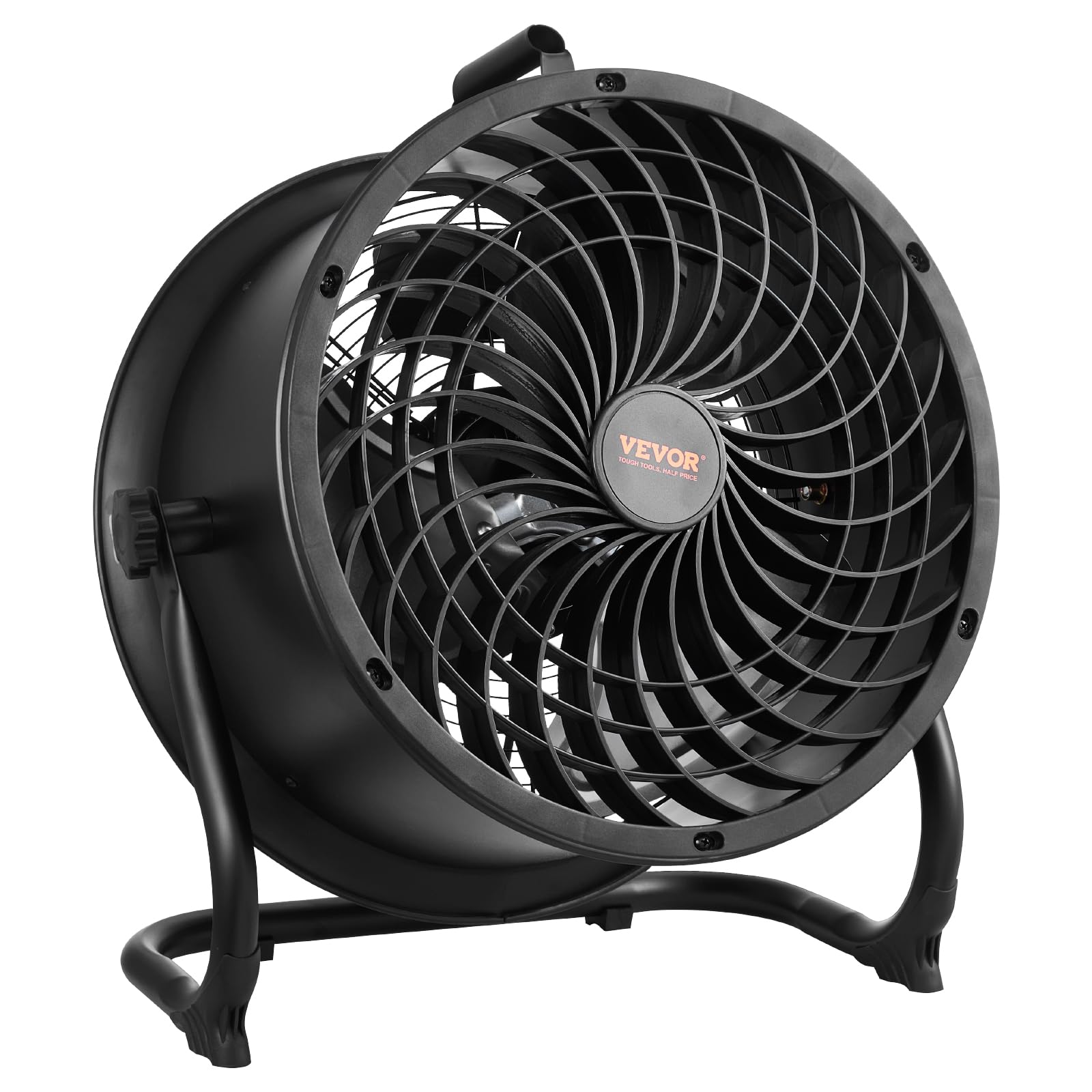 VEVOR High-velocity Drum Air Circulator Fan, 3 Speeds 14 Inch ...