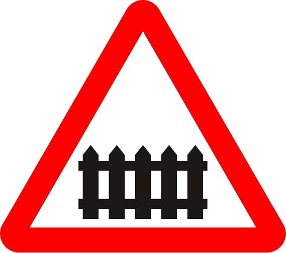 Passaggio A Livello Con Barriera O Gate Ahead Road Safety Sign passaggio-a-livello-con-barriera-o-gate-ahead-road-safety-sign