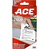 Amazon.com: ACE Instant Cold Compress Twin Pack, Ideal for sprains ...