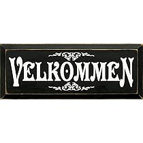 Velkommen Sign