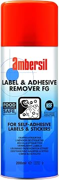 30254-AA AMBERSIL LABEL & ADHESIVE REMOVER FG NSF REGISTERED ADHESIVE ...