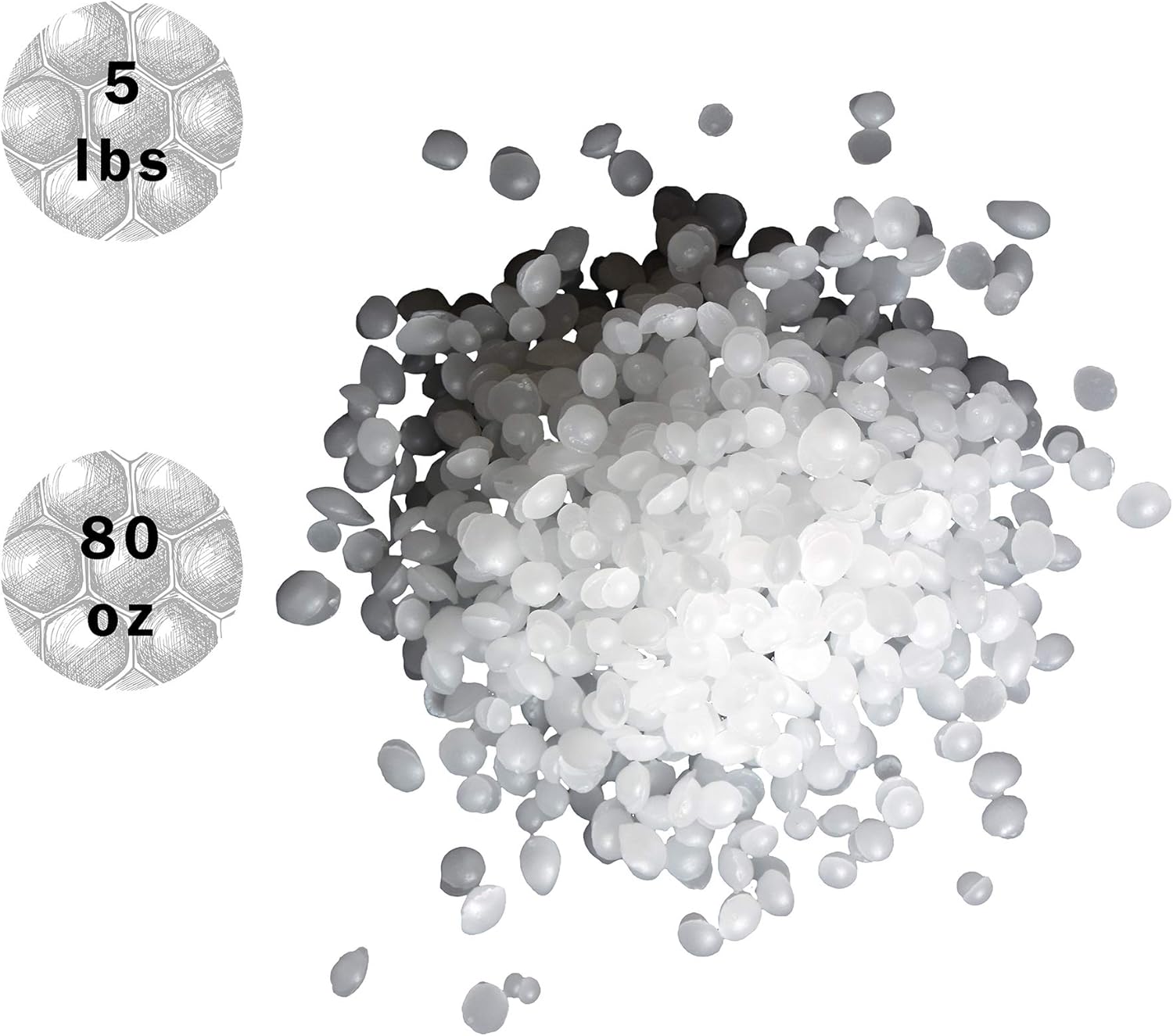 Amazon.com: Carmel Paraffin Wax Beads, Food Grade, Canning Wax, Meets ...