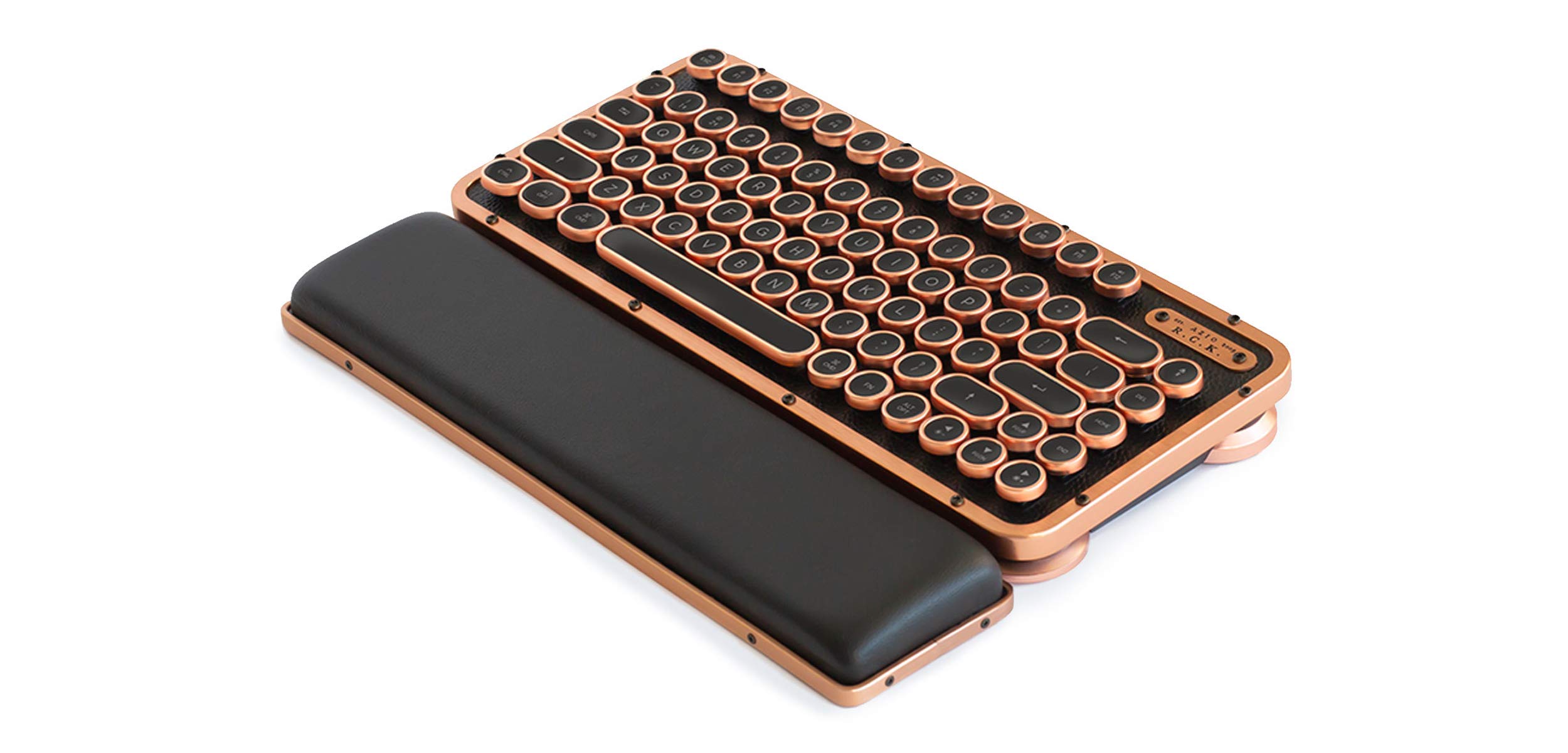 Mua Azio Retro Compact Keyboard (Artisan) - Bluetooth Wireless/USB ...