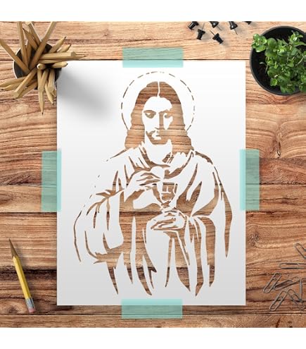 Jesus Christ Crown Of Thorns 11quot X 85quot Custom Stencil