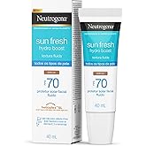 Protetor Solar Facial Neutrogena Sun Fresh Hydro Boost Cor 2.0 FPS 70 ...