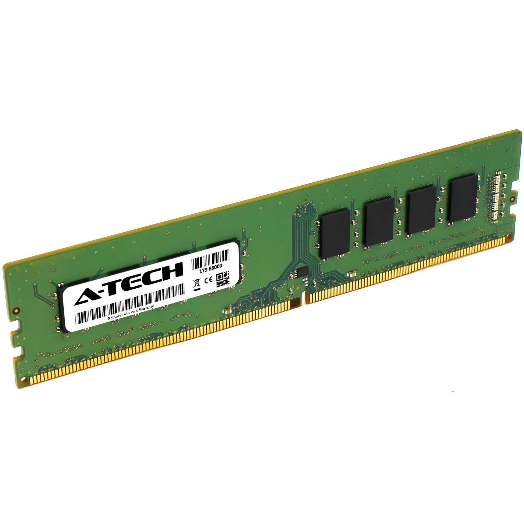 A-Tech 32GB (4x8GB) DDR4 2400 MHz UDIMM PC4-19200 (PC4-2400T) CL17 DIMM Non-ECC Desktop RAM ...