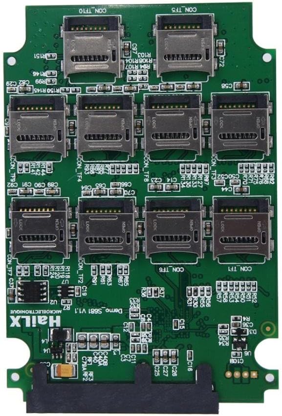 GOTD 1Pack 10x Micro SD TF Memory Card to SATA SSD Adapter + RAID Quad ...