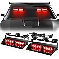 Amazon.com: WINECO 2 in 1 Red Dash Emergency Strobe Lights Warning ...