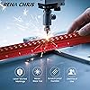 Rena Chris 2PCS Architectural Scale Ruler: 12" Imperial Aluminum Alloy ...