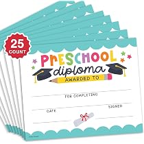 Certificate Of Achievement Hadley Designs Preschool Graduation ...