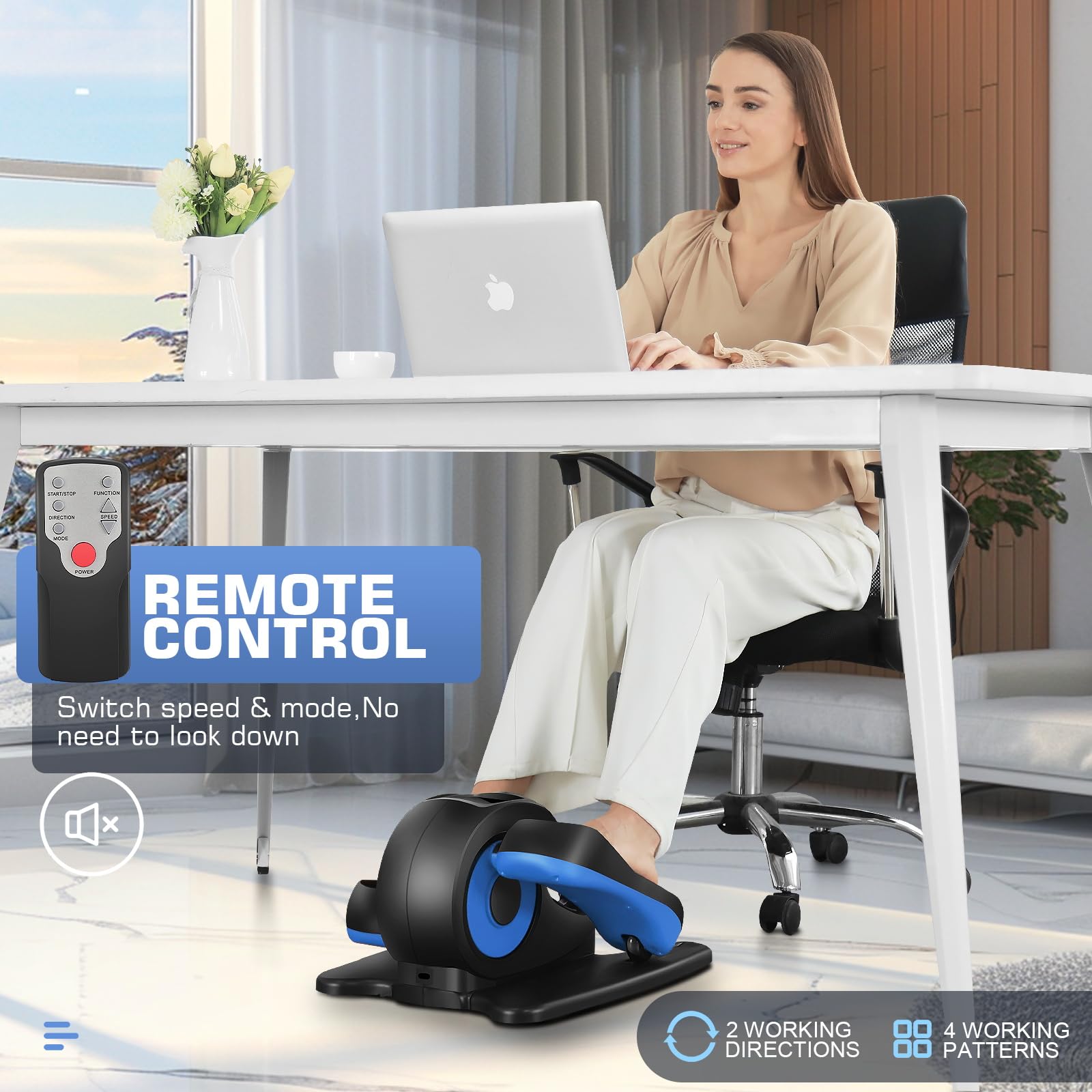 Mua ANCHEER Under Desk Elliptical, Electric Ellipse Leg Exerciser While ...