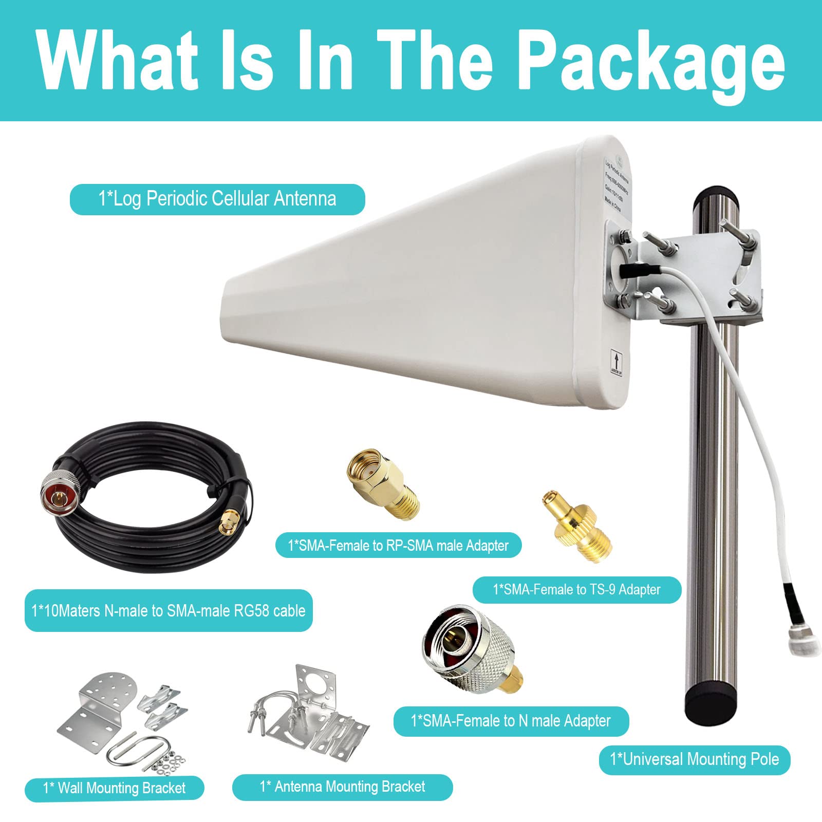 Mua Signal Booster Antenna 4G/5G/LTE Directional Antenna for Cell Phone Signal Booster Antenna ...