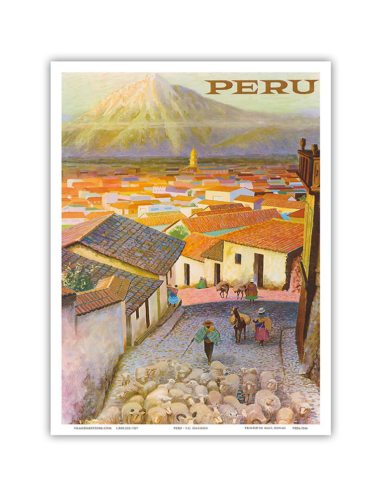Buy Peru - Arequipa Village, South America - El Misti Volcano (Putina ...