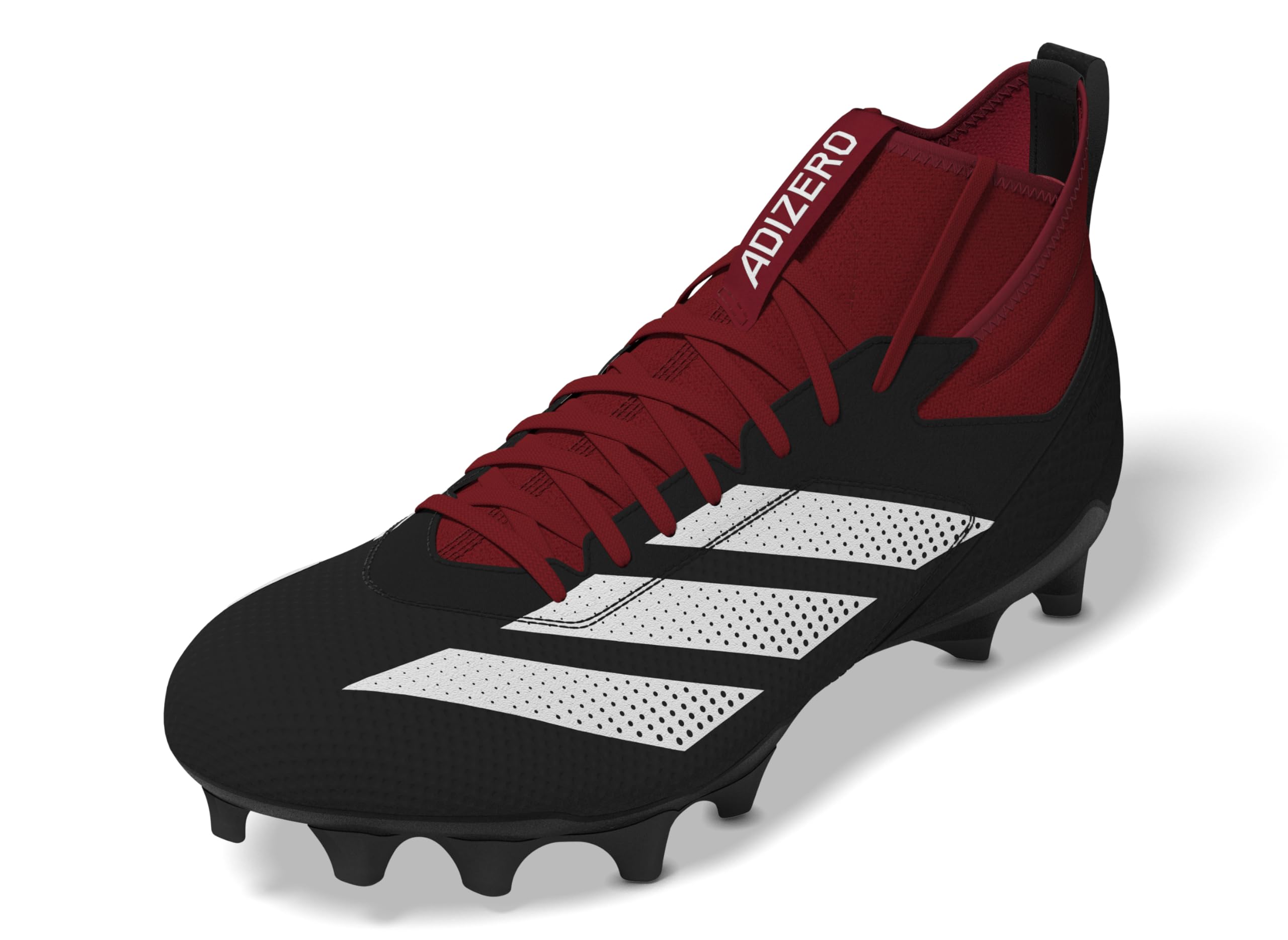 adidas Unisex Adizero Impact American Football Sneaker, Black/White ...