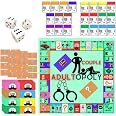 Amazon.com: Adultopoly Board Game, Couples Adult Monopoly Game, Date ...