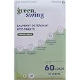 Amazon.com: Green Swing Laundry Detergent Sheets - 60 Loads (30 Sheets ...