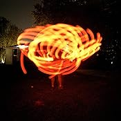 Amazon.com: LED Poi Ball Swirling Light Rave Toy (Set of 2): Toys & Games