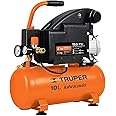 Truper COMP-10L, COMPRESOR DE AIRE 120 V, LUBRICADO, HORIZONTAL 10 L ...