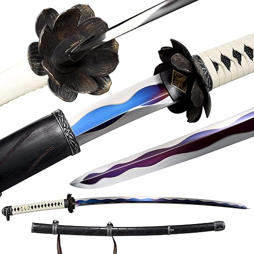 FengYu SWORD Sekiro: Shadows Die Twice Cosplay Handmade Black Katana ...
