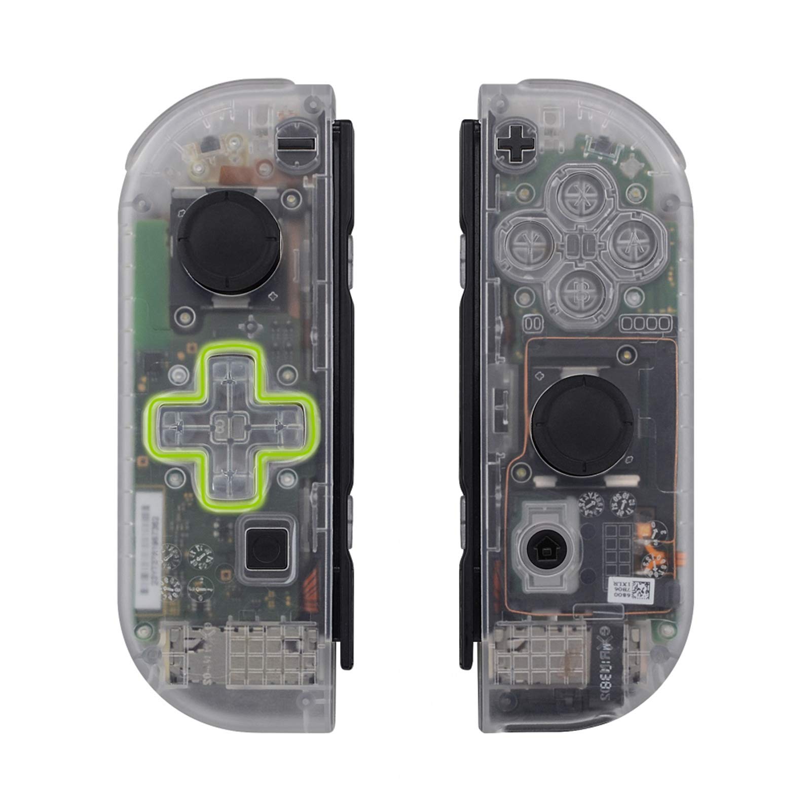 Mua eXtremeRate Transparent Clear Joycon Handheld Controller Housing (D ...