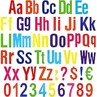 Amazon.com: 134 Pcs 5 Inch Bulletin Board Letters Colorful Alphabet ...