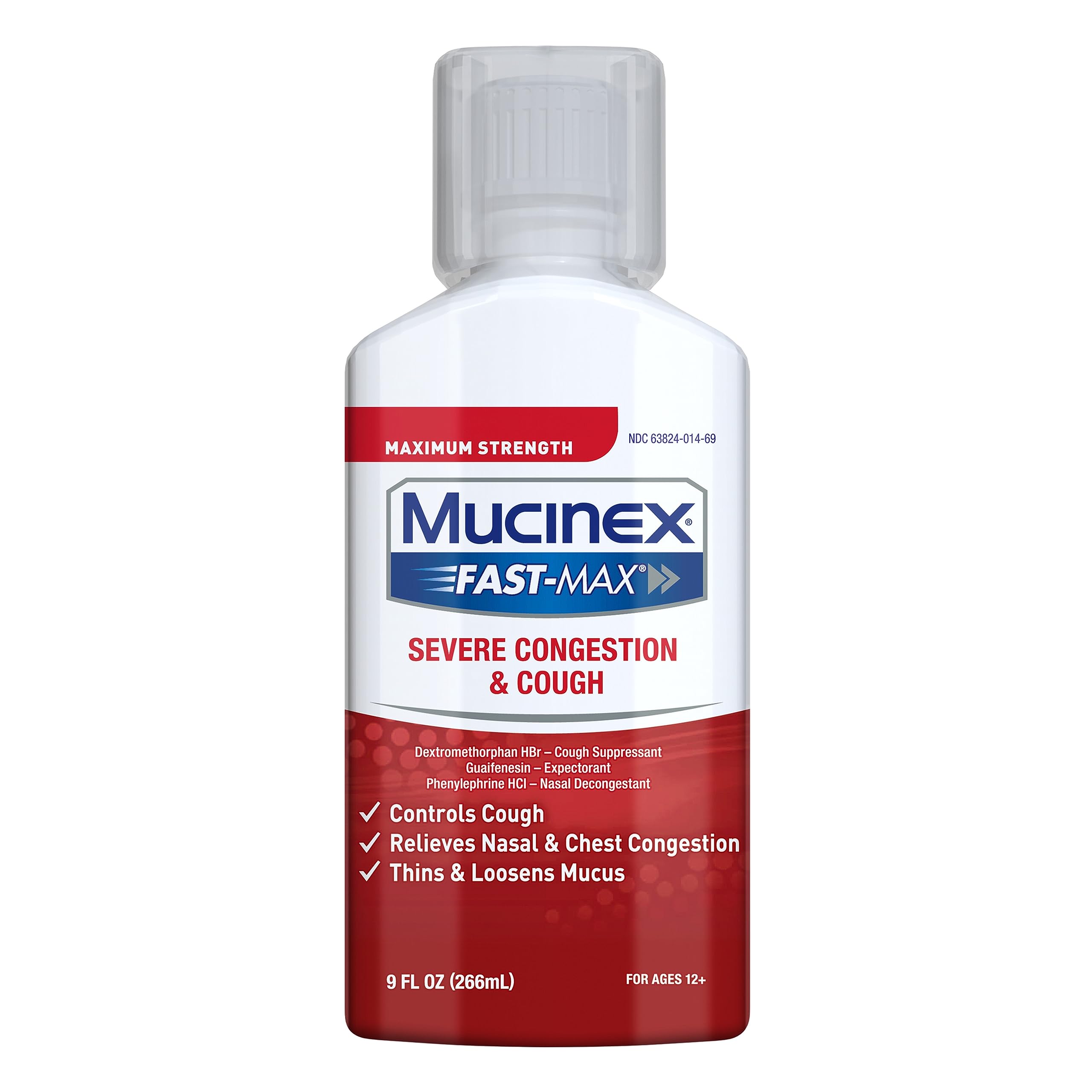 Mua Mucinex Fast-Max Severe Congestion and Cough Liquid, 9 fl. oz ...