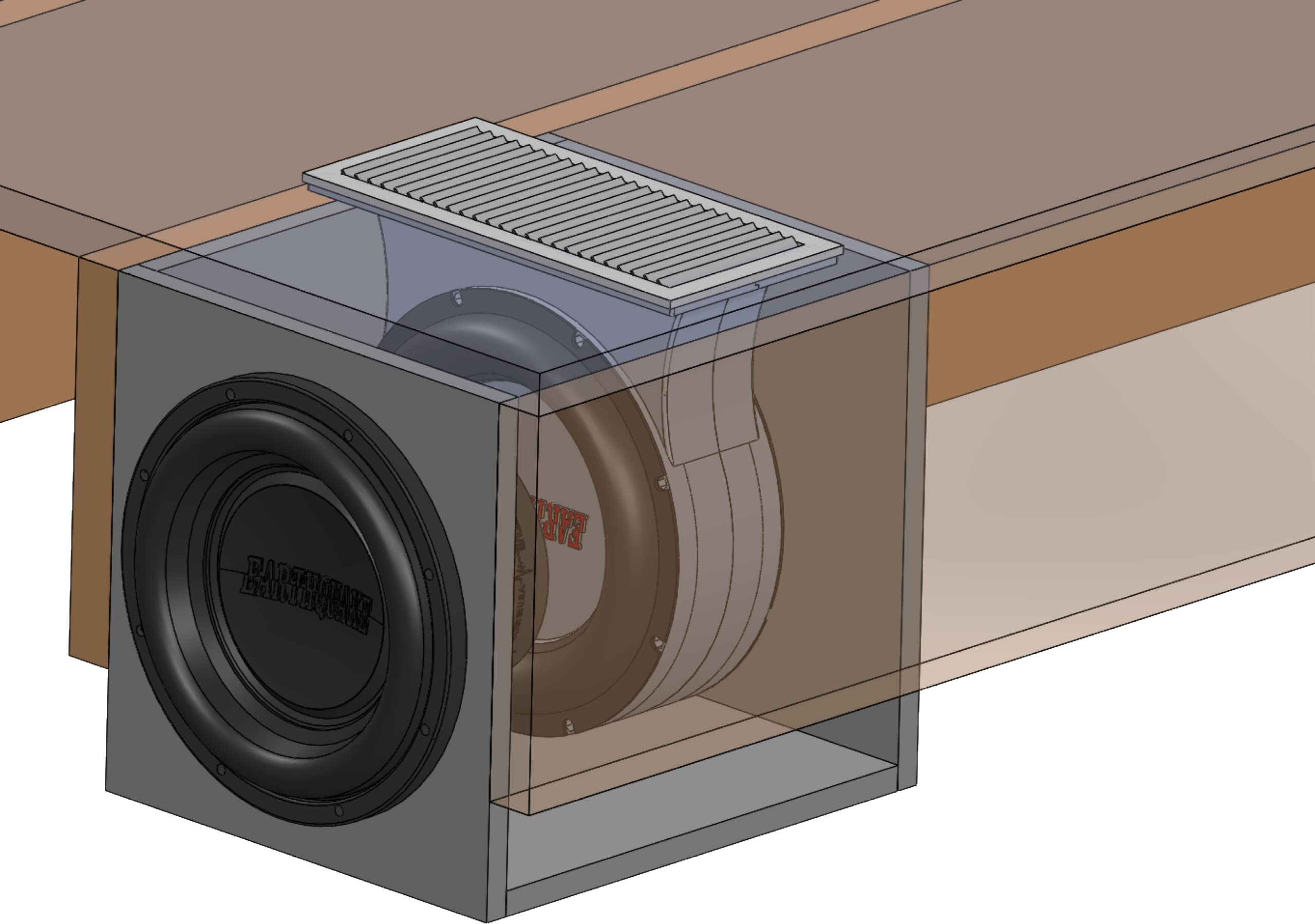 Mua EARTHQUAKE Sound PUMP-12 Dual 12-Inch Horn Loaded Passive Bass ...