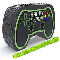 Amazon.com: Blue Video Game Controller Pinata (Small Stick Included) 17 ...