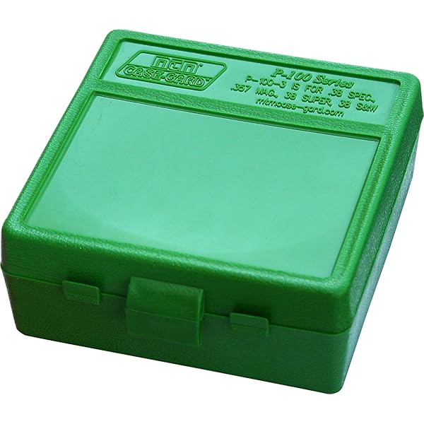 MTM RS-100 Rifle Ammo Box To Magnum Green RS-100-10 24% Off, 55% OFF
