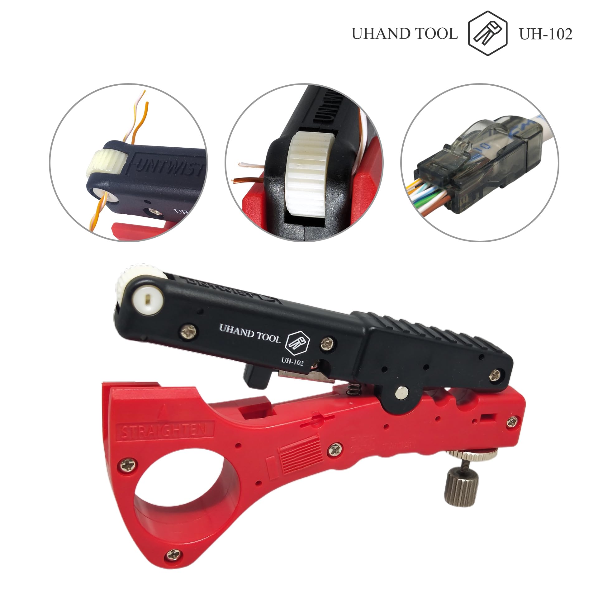 Mua UHAND TOOL Universal Network Wire Stripping Tool for Cat5e, Cat 6 ...