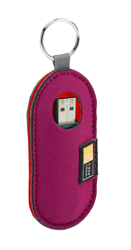 Case Logic USB201P USB Flash Drive Case - Magenta: Amazon.co.uk ...