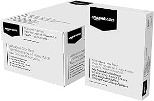 Amazon.com : Amazon Basics Multipurpose Copy Printer Paper, 8.5 x 11 ...