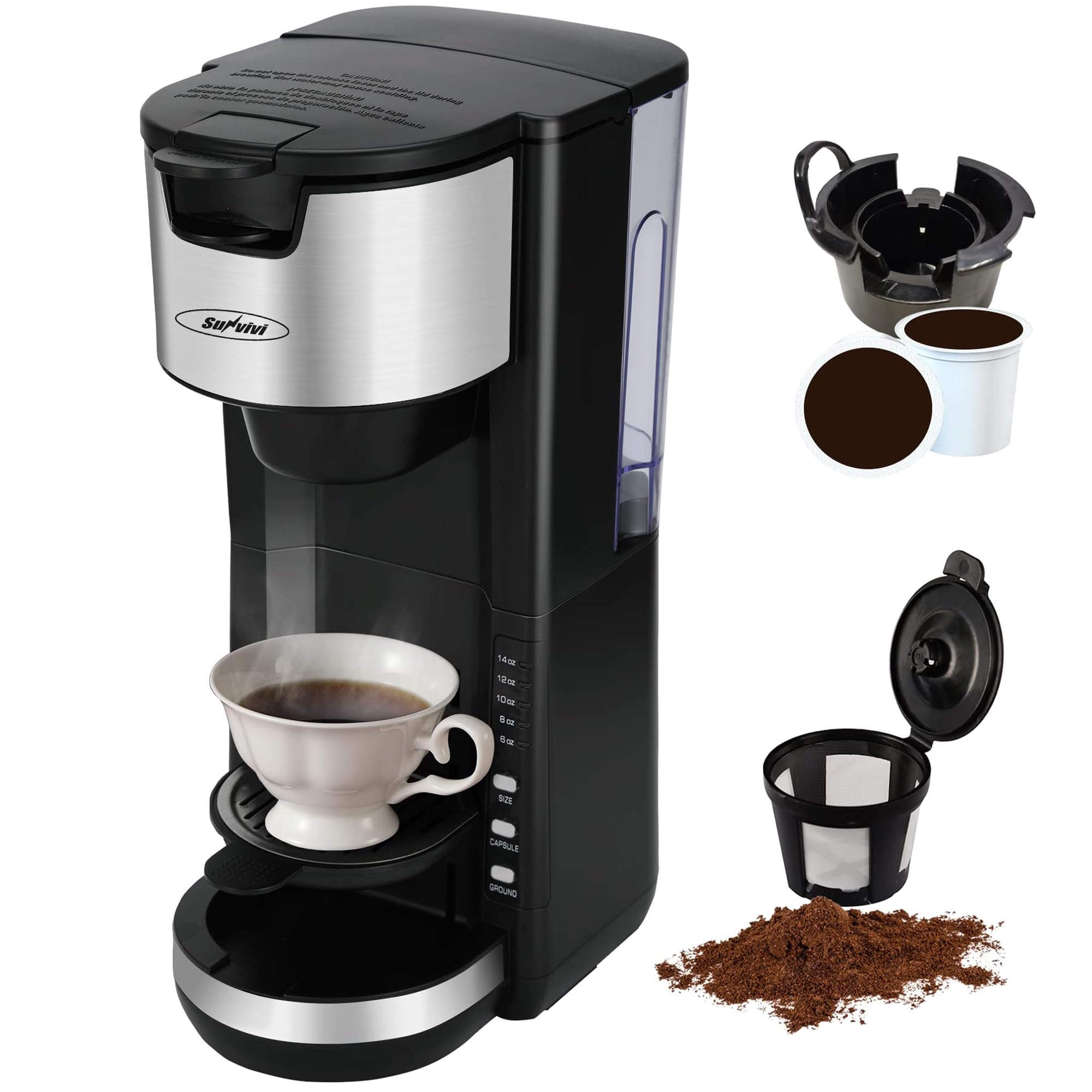 Mua SOWTECH Coffee Maker for K Cup, Single Serve Coffee Maker for ...