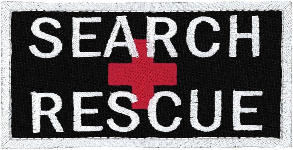 Amazon.com: Search & Rescue 2"x4" Embroidered Patch with Over 50 ...