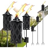 Amazon.com : FAN-Torches 24 Oz Home Garden Torch Set of 6, Outdoor ...