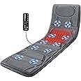 Amazon.com: CuPiLo Massager Mat Full Body,Heated Massage Pad with 10 Vibration Motors & 5 ...