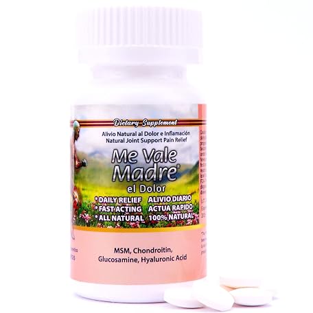 Mua Me Vale Madre el Dolor Natural Joint & Muscle Wellness Supplement w ...