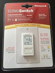 Honeywell Econoswitch RPLS740B1008/U 7-Day Solar Time Table ...