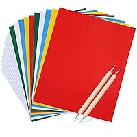 Amazon.com: 22Pcs Transfer Paper and Tracing Paper with Embossing ...
